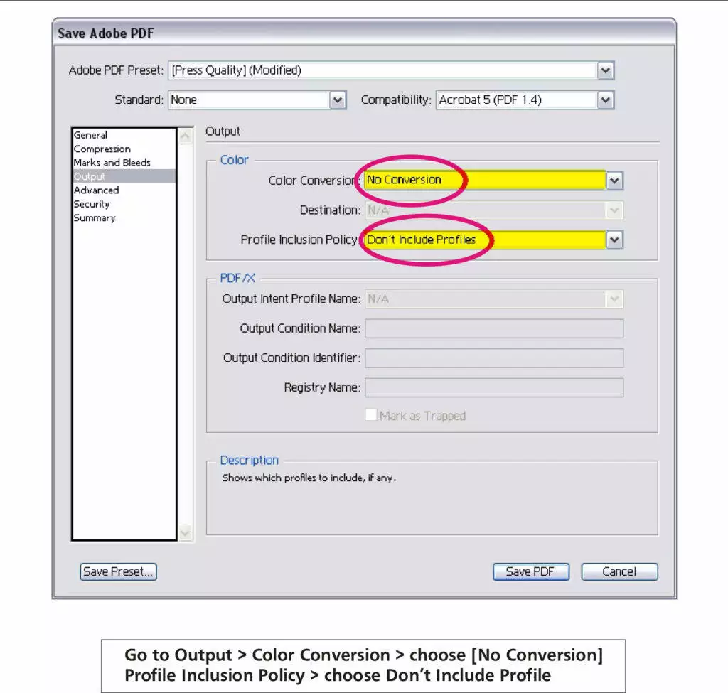 PDF Preset Setting | Expressprint.com.my -Lowest Price Quality Printing + Free Delivery