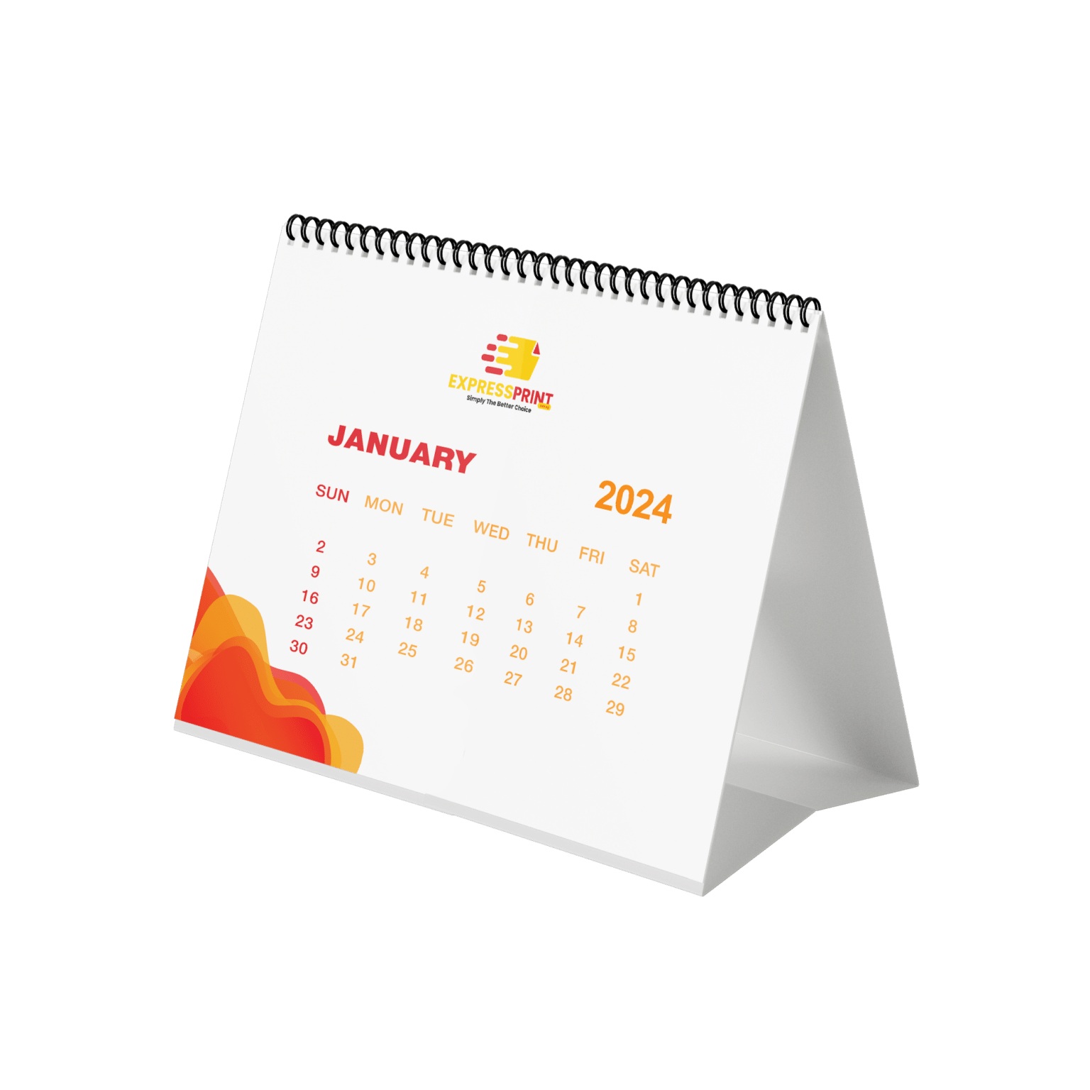 Desk Calendar Soft Stand Printing Malaysia | Expressprint