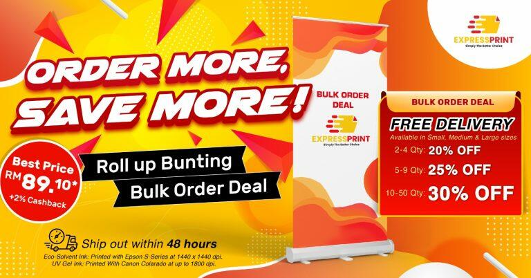 Roll Up Stand Printing Malaysia | Expressprint