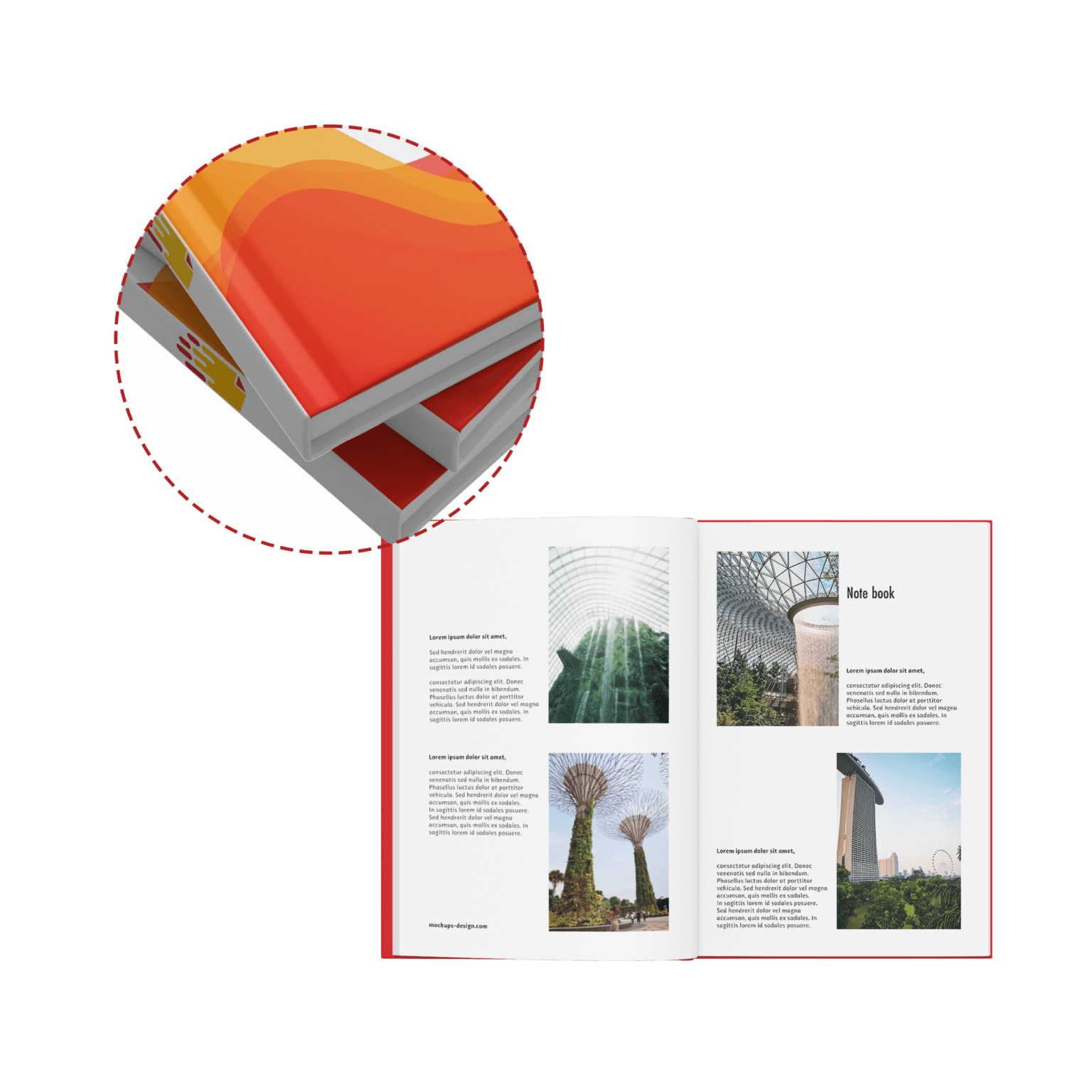 Perfect Bind Notebook Printing Malaysia | Expressprint