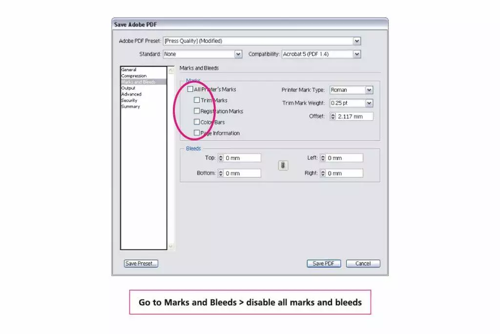 Creating PDF Preset | Expressprint.com.my -Lowest Price Quality Printing + Free Delivery